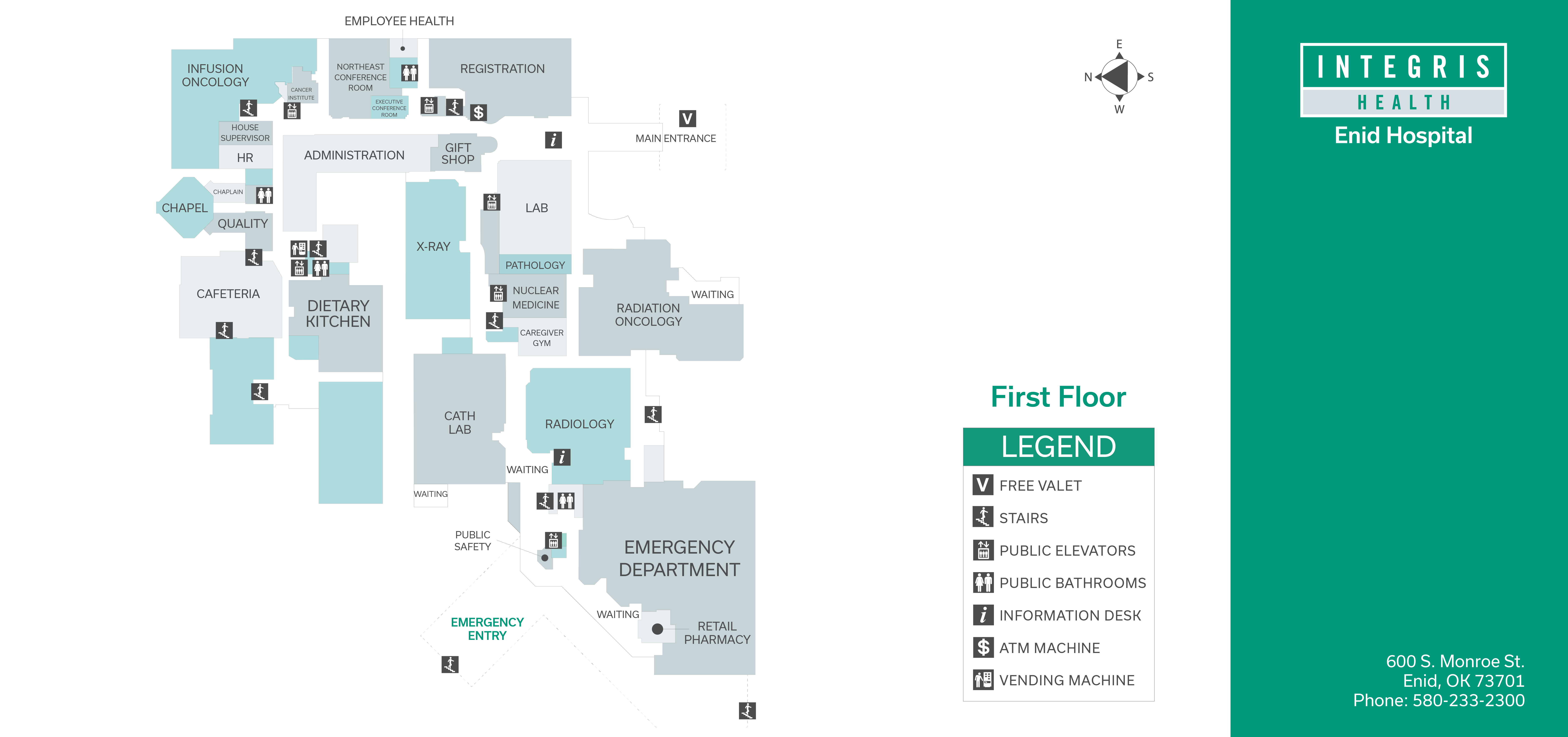 Patient and Visitor Services at INTEGRIS Health Enid Hospital ...